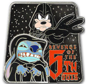 Revenge of the Fifth - 2013 - Darth Goofy and Emperor Stitch | PIN 47400