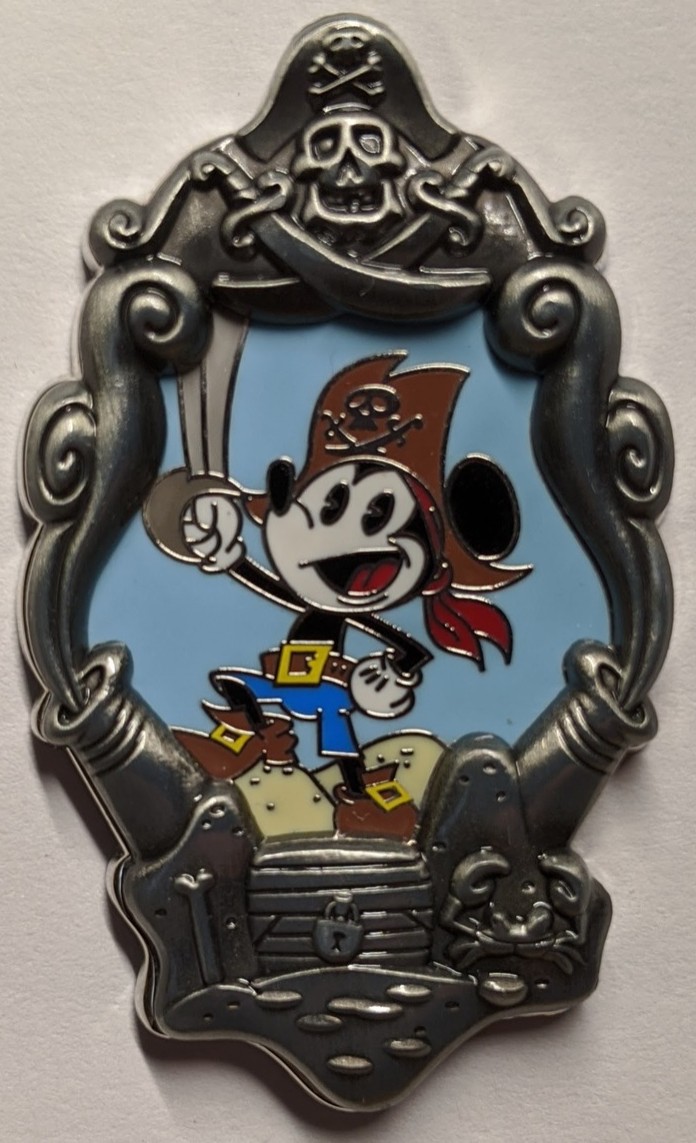 PWP - Disney Cruise Line Pirates in Frame Mystery Set Disney Trading ...