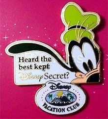Disney Vacation Club - Heard the Best Kept Secret? - Goofy | PIN 30212