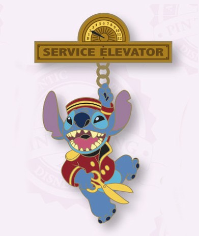 Twilight Zone Tower of Terror - Bellhop Stitch Dangling From Service ...