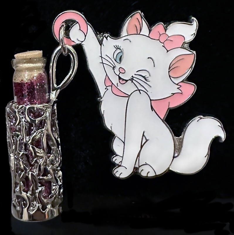 Magic Dust Vial Dangler - Marie Aristocats | PIN 48167