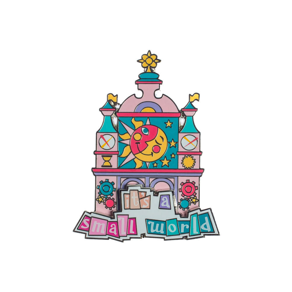 Disneyland Paris Core Pins - it's a small world - Moon and Sun Clock ...