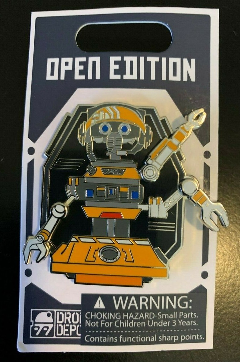 Star Wars Galaxy's Edge - Droid Depot - DJ R3X Rex Droid Hinged | PIN 30788
