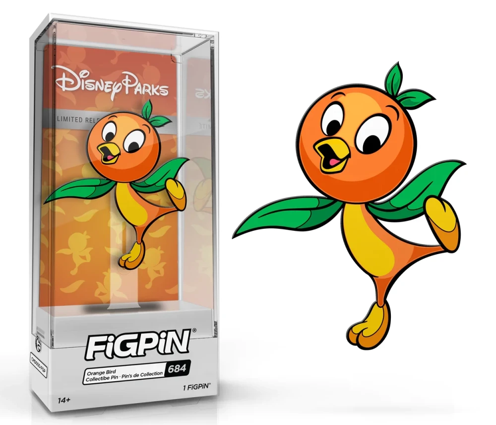 FiGPiN - Disney Theme Parks - Orange Bird #684 | PIN 48668