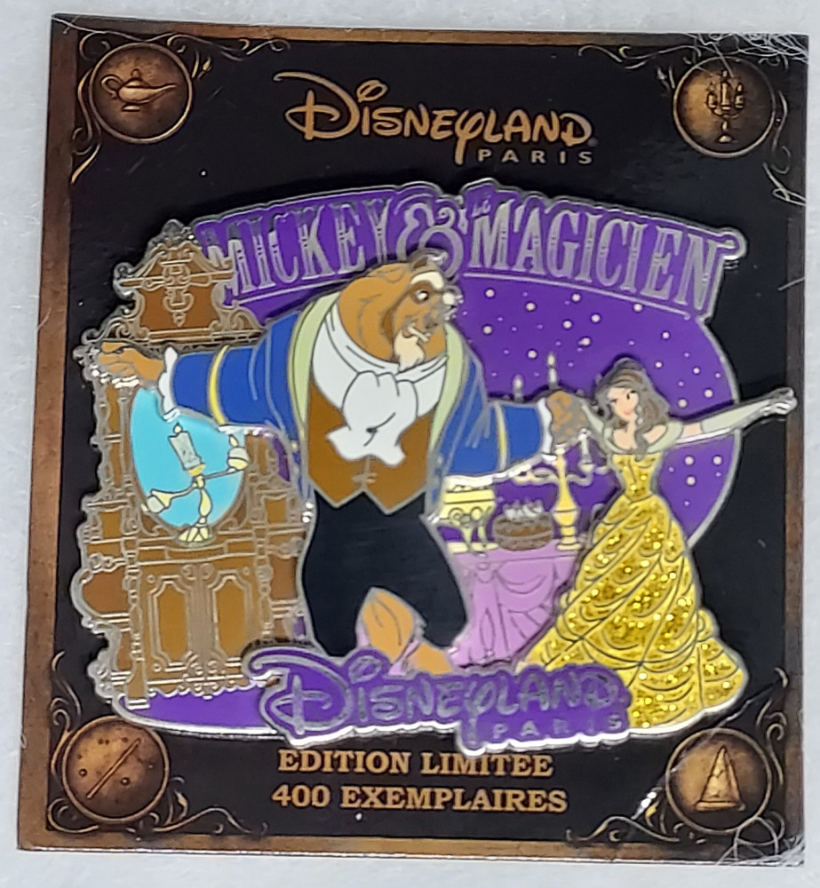 Mickey & Le Magicien - Beauty and the Beast | PIN 48834