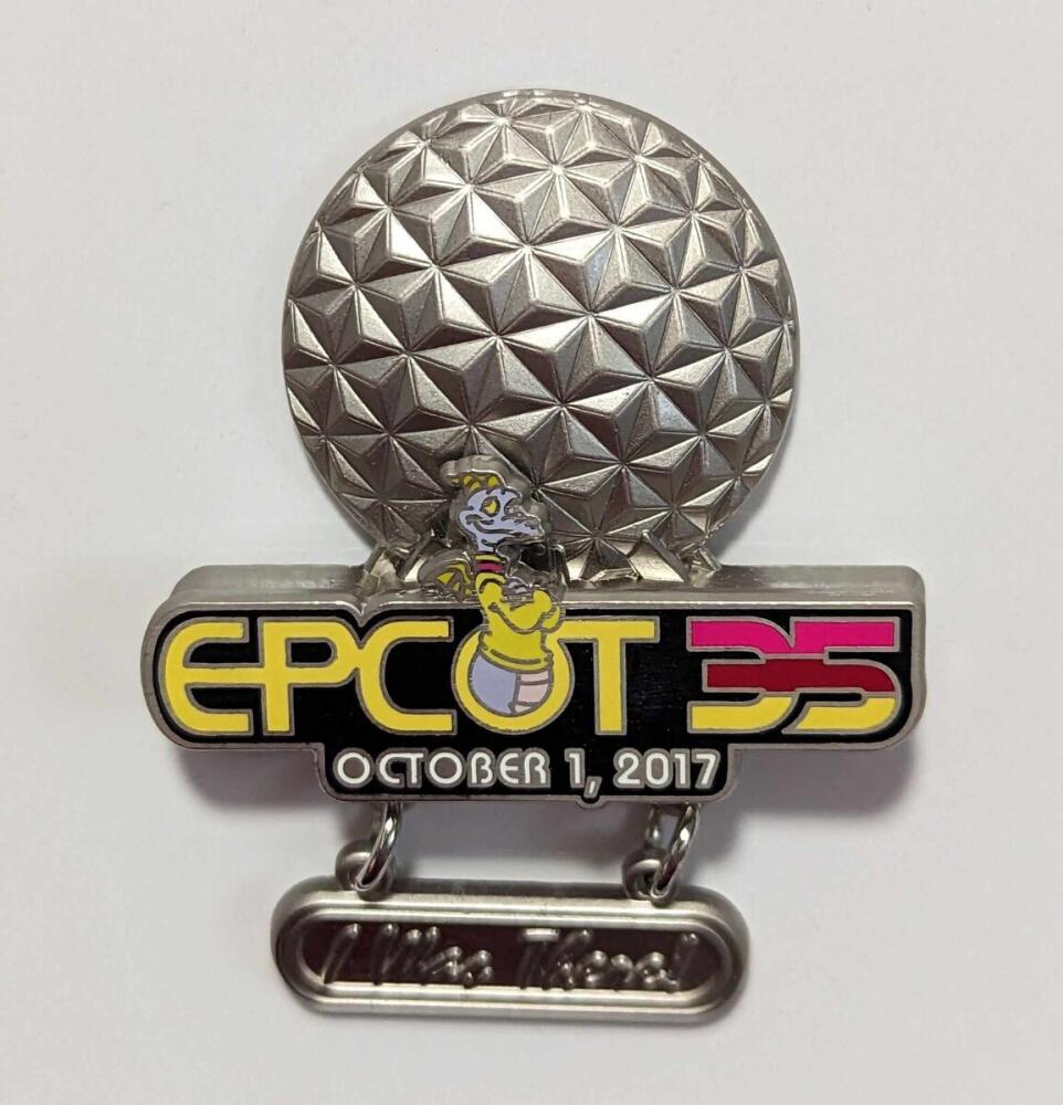 Epcot 35th Anniversary - EPCOT 35 Figment and Spaceship Earth I Was ...