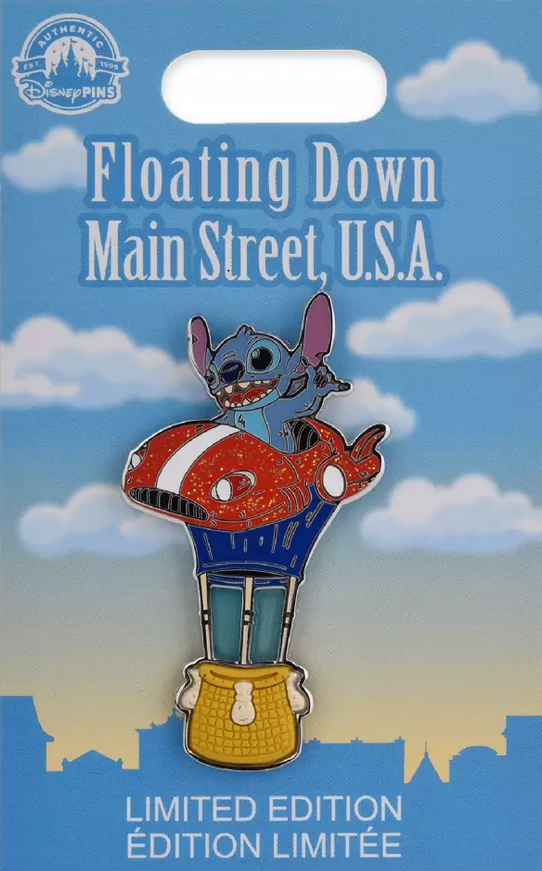 Floating Down Main Street, USA Series - Stitch Floating Down Main ...