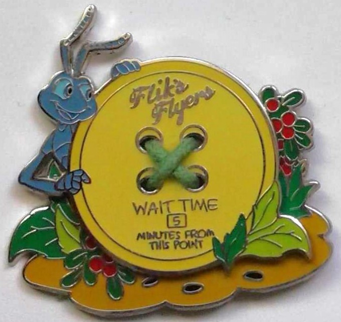 Disney's California Adventure Signs - Flik's Flyers Wait Time Sign ...