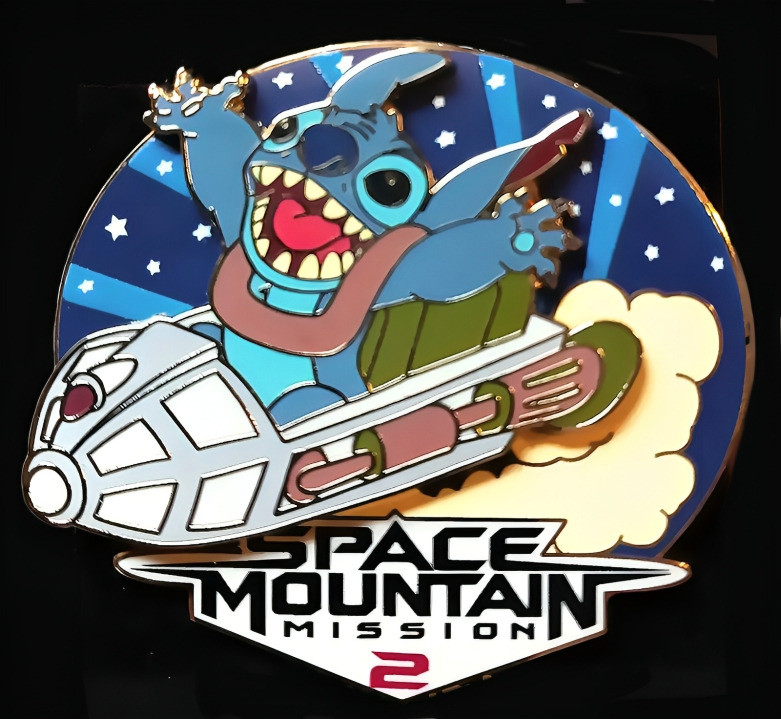 Stitch Theme Park Invasion Series - Stitch - Space Mountain Mission 2 ...