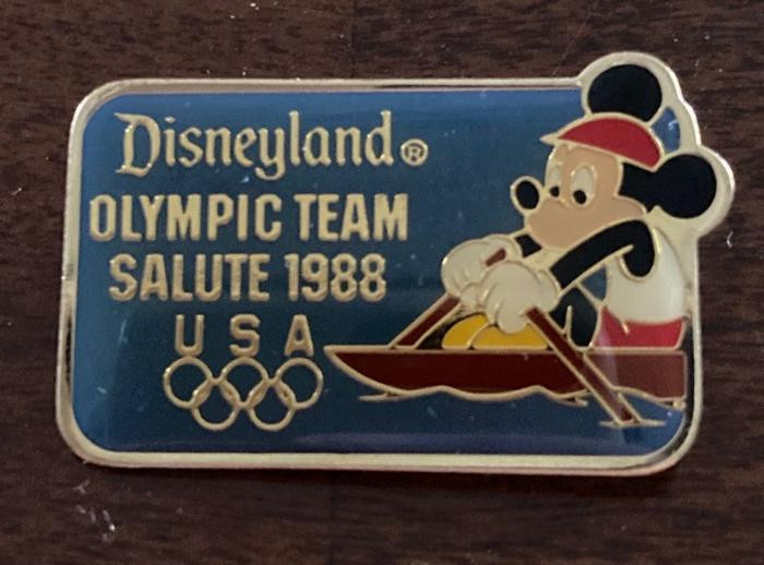 1988 Summer Olympics - Mickey Mouse (Rowing) | PIN 49761