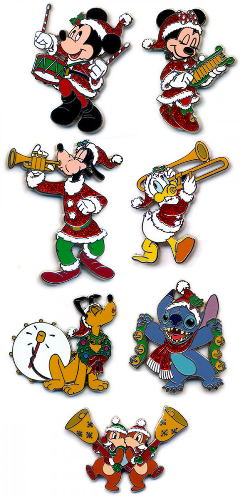 Happy Holidays 2008 Collectors Set - Mickey, Minnie, Donald, Goofy ...