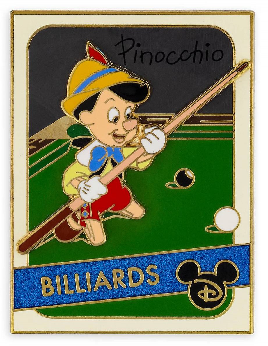 All Stars Trading Card Series - All Stars billiards Pinocchio | PIN 34576