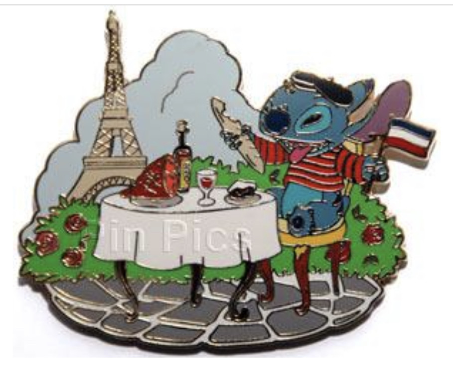 Stitch Around the World - Stitch - France | PIN 50206
