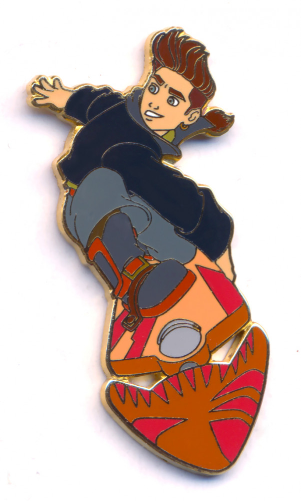 Treasure Planet - Jim Hawkins Riding his Solar Surfer | PIN 50479