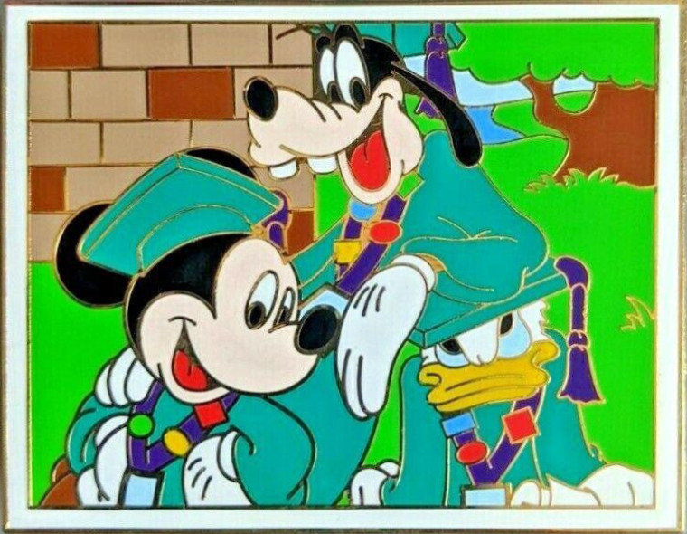 Pin Trading University - Goofy, Mickey Mouse, and Donald Duck ...