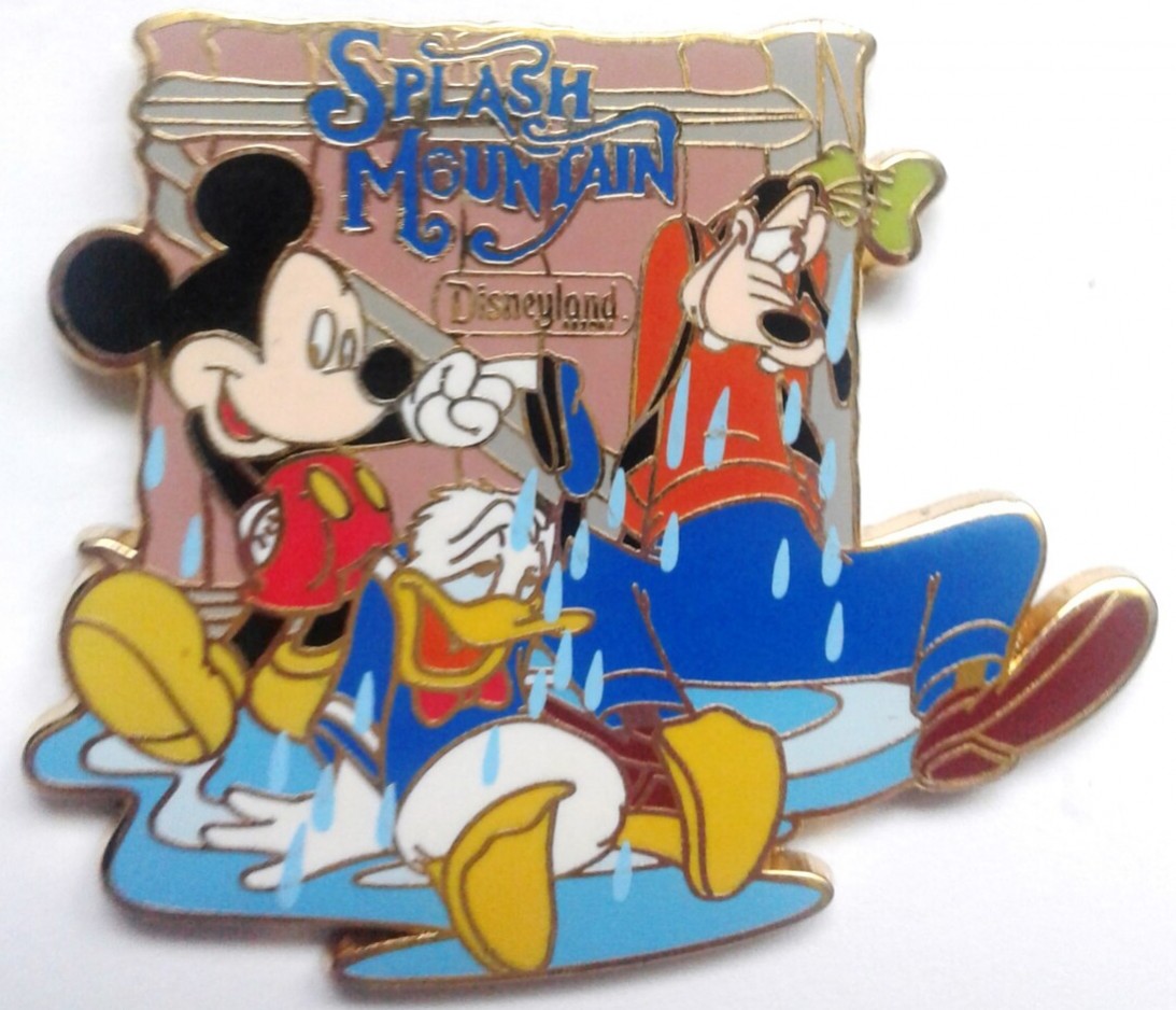 15th Anniversary - Splash Mountain - Mickey, Goofy, and Donald All Wet ...