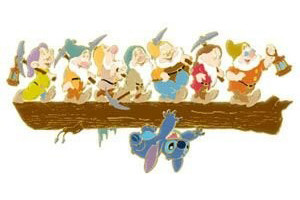 Stitch Invasion - Snow White and the Seven Dwarfs | PIN 51621