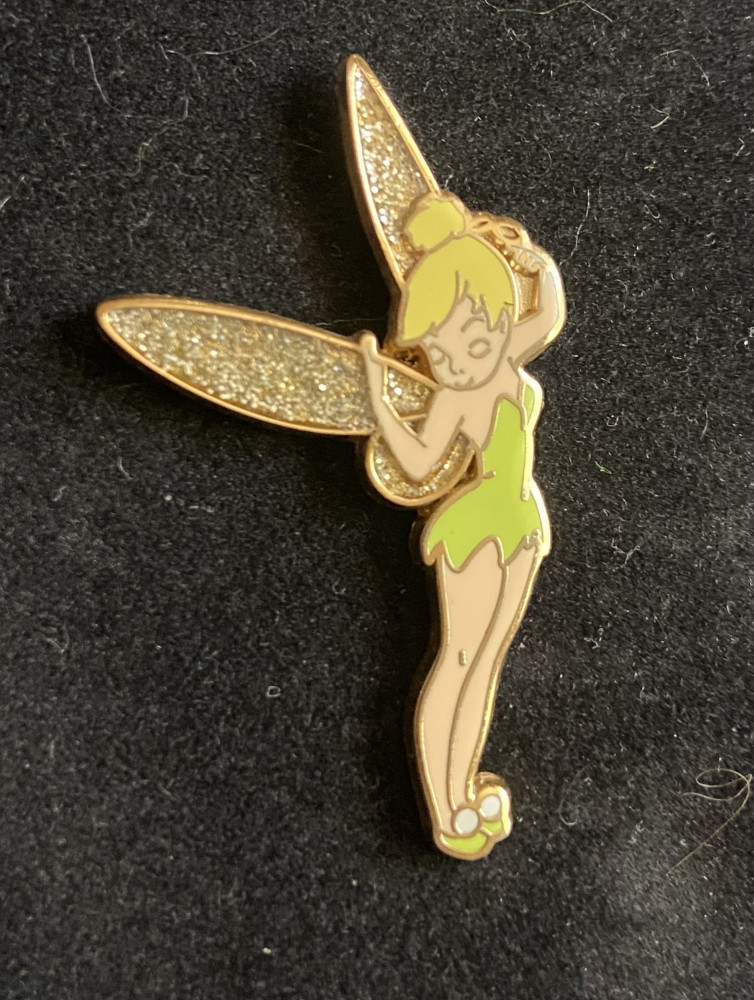 Tinker Bell Sparkle Wings - Gold Glitter | PIN 51677