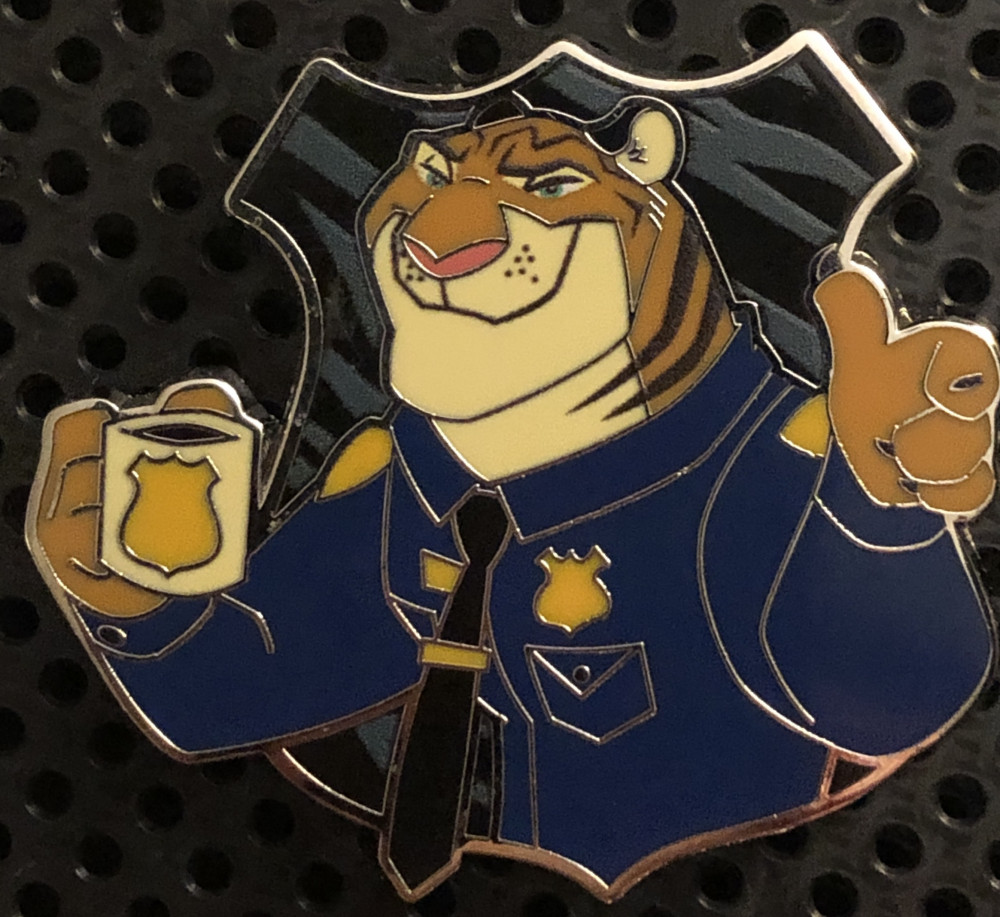 Zootopia Police Mystery Box - Officer Fangmeyer (Tiger) | PIN 51802