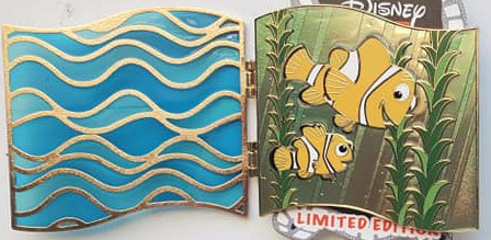 Pixar Summer Bash - Hinged Stained Glass Waves - Nemo and Marlin | PIN ...