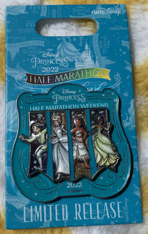 runDisney: Princess Half-Marathon Weekend - 2022 Princess logo | PIN 52621