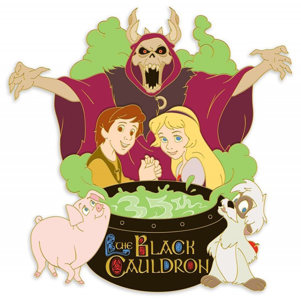 The Black Cauldron - Black Cauldron 35th Anniversary - Taran, Eilonwy ...