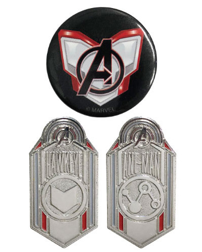 Avengers Endgame - Avengers: Endgame Limited Can Badge & Pins Set F ...