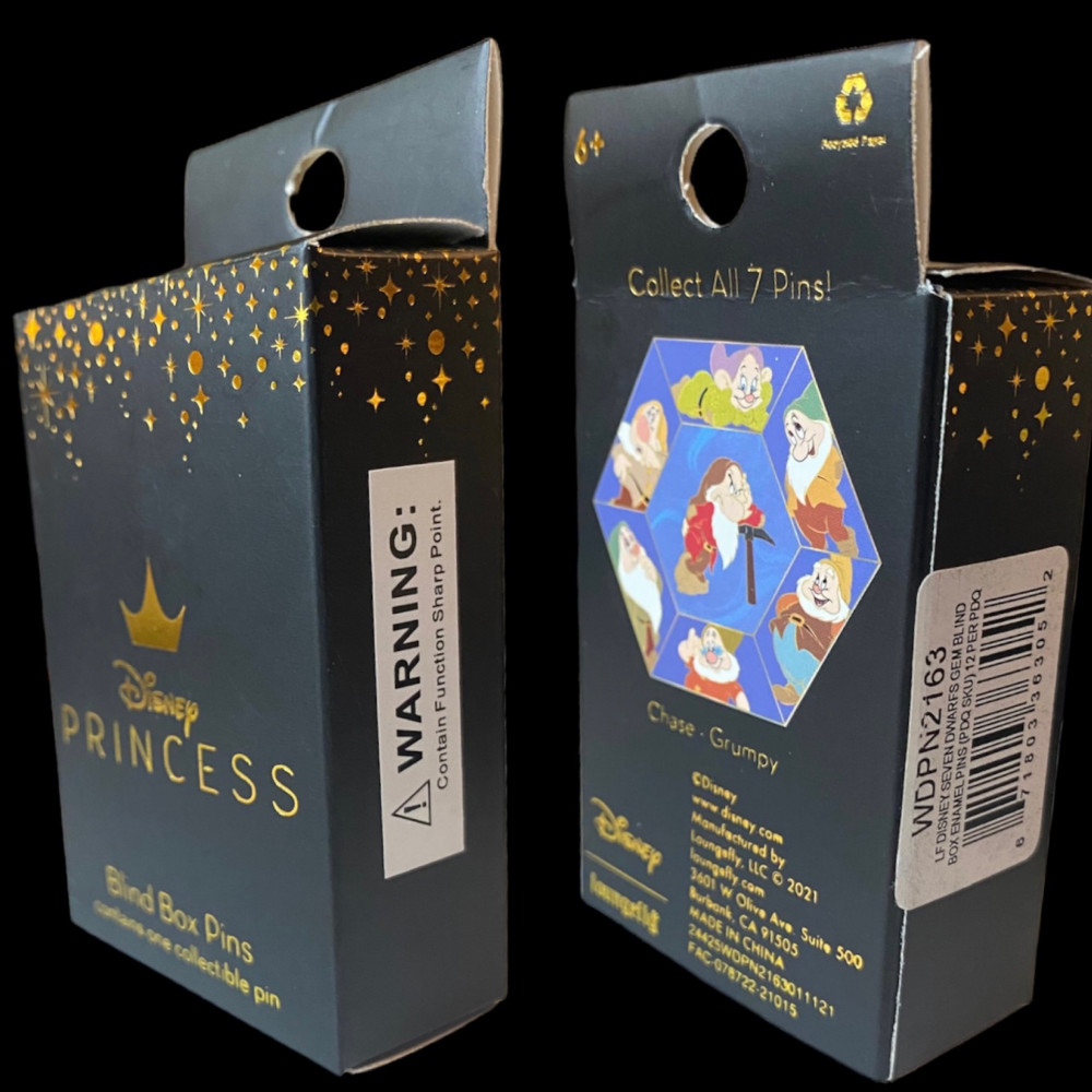Seven Dwarfs Gem Blind Box Set - Unopened Blind Box | PIN 53873