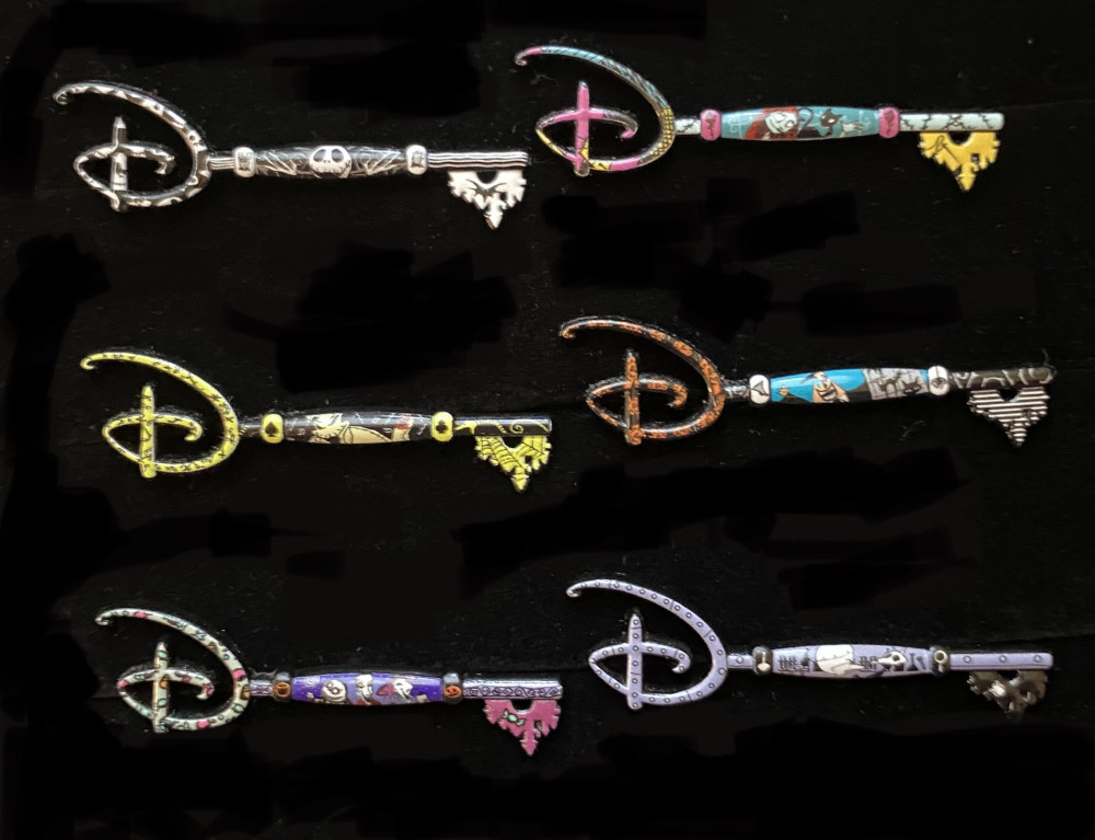 Nightmare Before Christmas - Mystery Keys Collection - Complete Series ...