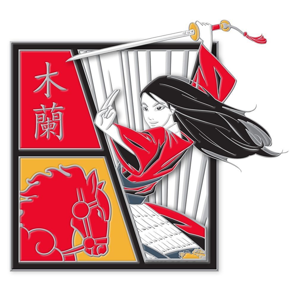 Mulan (2020 Live Action) - Mulan with Horse | PIN 36019