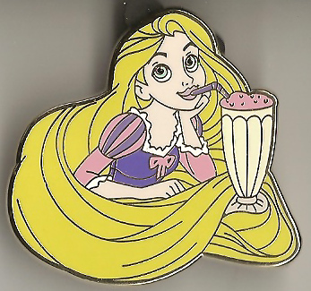 (PTD) Pin Trader's Delight Series - Rapunzel with Shake | PIN 12
