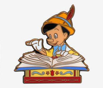 BoxLunch - Disney Storybook Classics - Pinocchio | PIN 54356