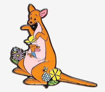 Hot Topic - Winnie The Pooh Flower - Kanga and Roo | PIN 54379