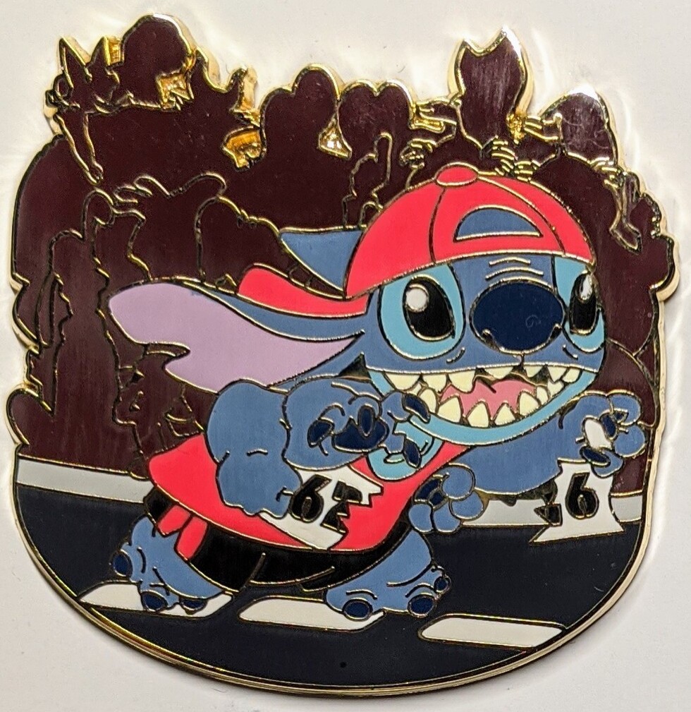 Lilo & Stitch - Stitch Running Track | PIN 36832