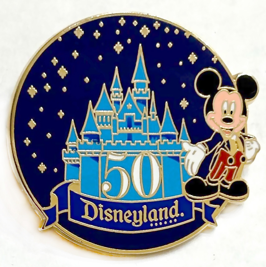 Walt Disney Travel Company - Mickey Mouse - 50th Anniversary | PIN 12419