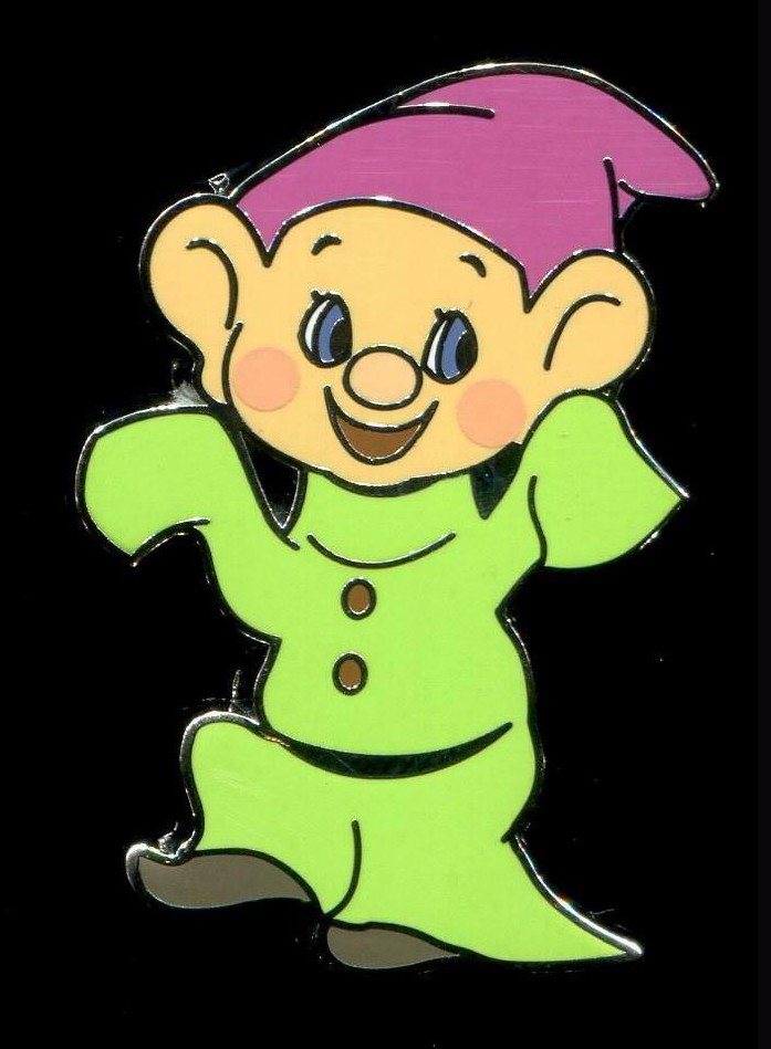 Hong Kong Hidden Mickey Seven Dwarfs - Dopey | PIN 36541