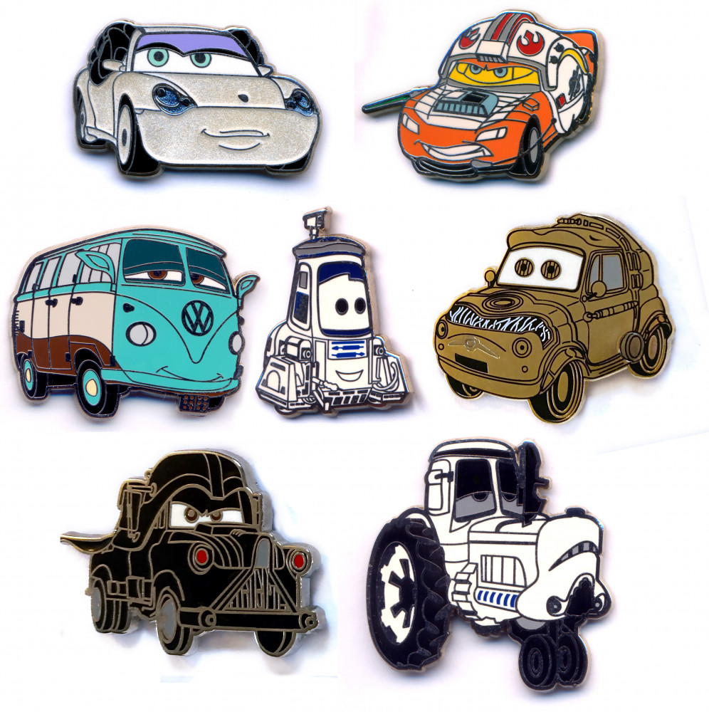 Pixar Cars as Star Wars Characters - Lightning McQueen as Luke ...