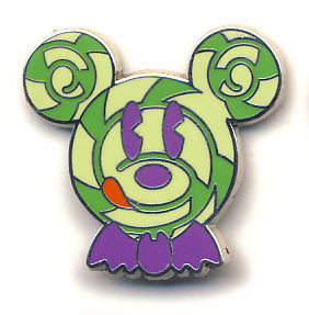 Bootleg - UNAUTHORIZED - Mickey Mouse Candy with Bat Tie | PIN 54690