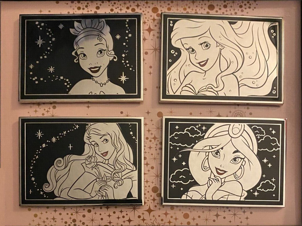 D23 Expo 2022 - Platinum Princess Box Set - Full Set | PIN 55120