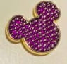 Mickey Mouse Icon Heads Multicolor - Purple Mickey Head | PIN 55280