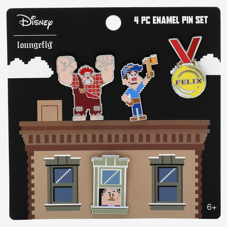 Wreck It Ralph 8-Bit - Wreck-It Ralph 8-Bit Pin Set | PIN 55719