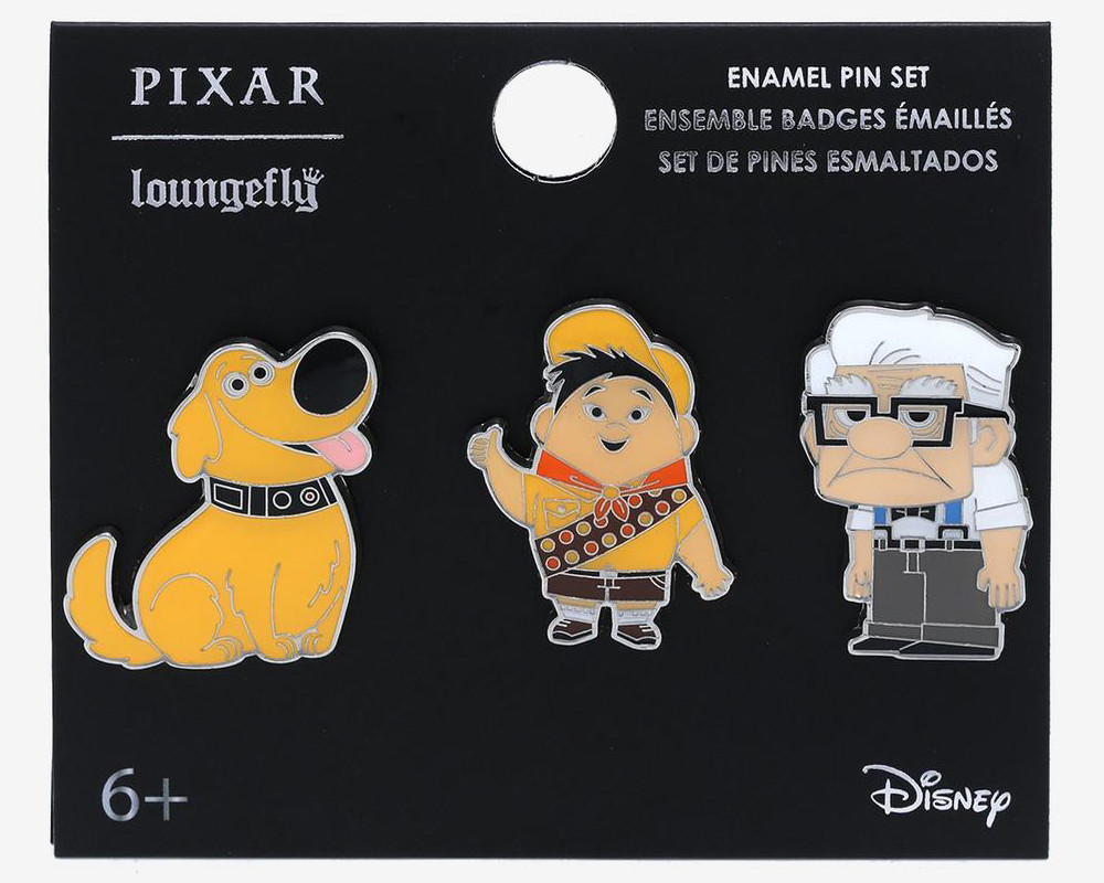 BoxLunch - Pixar - Up Russel, Carl, & Dug Pin Set | PIN 56743
