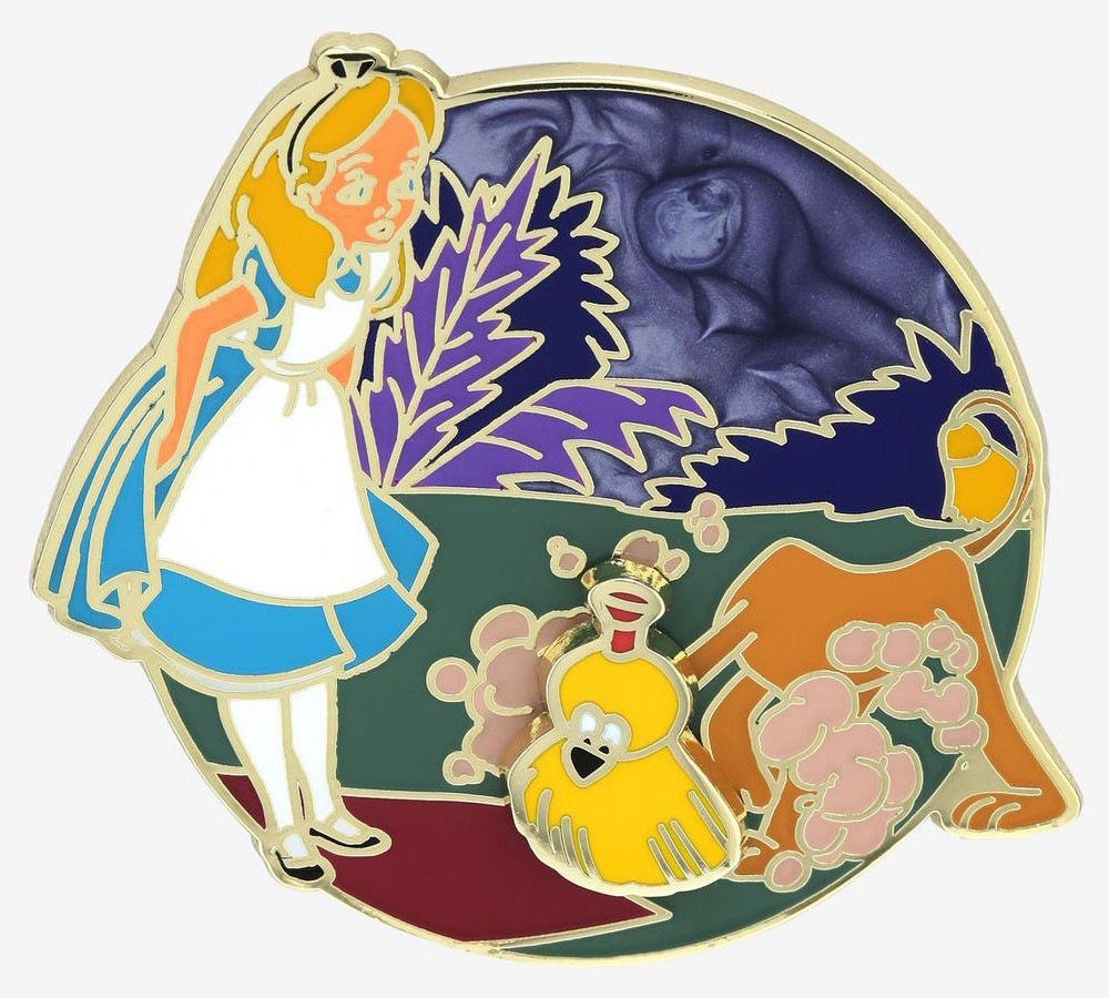 Boxlunch - Disney - Alice in Wonderland Broomdog Swivel | PIN 56744
