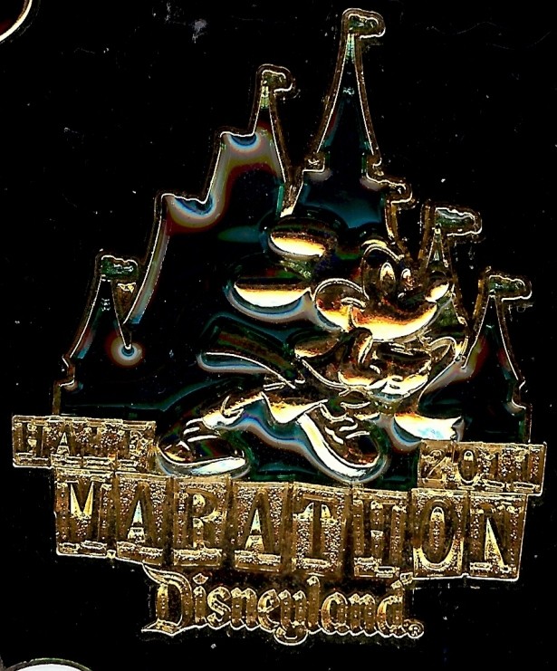 runDisney: Disneyland Half-Marathon Weekend - Mickey and Castle | PIN 5555