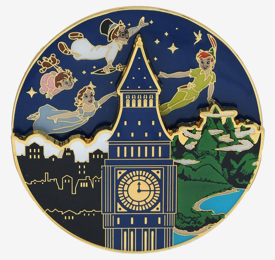BoxLunch - Disney - Peter Pan London and Neverland Spin | PIN 56846