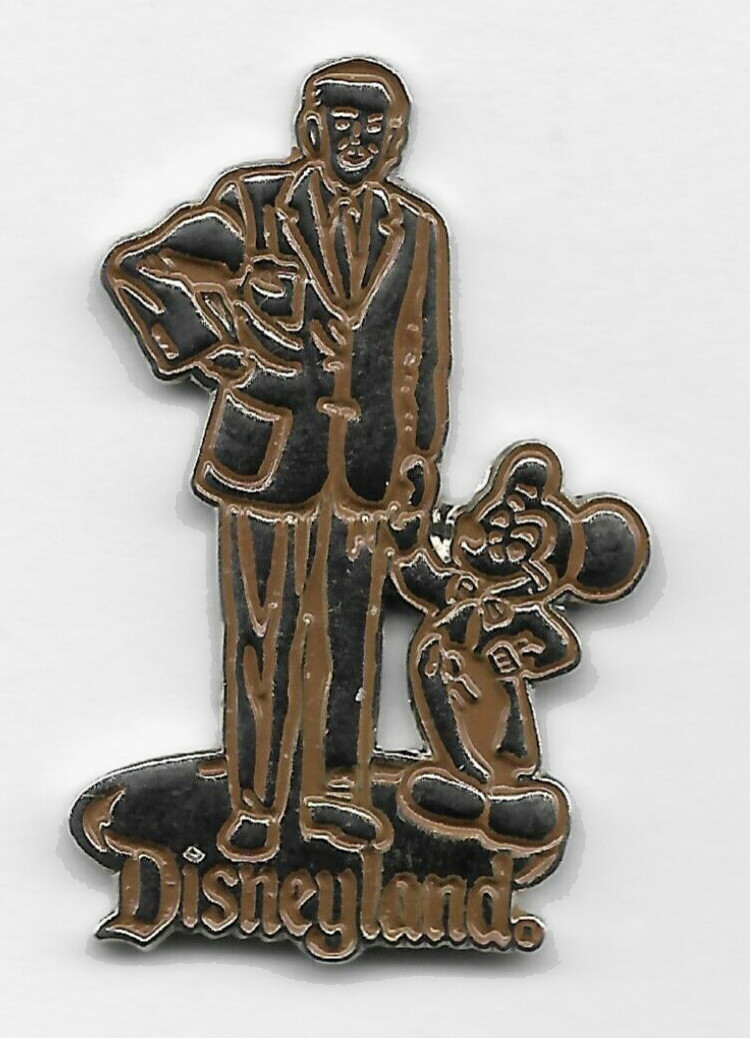 1998 Attraction Series - Partners Statue - Brown Outline | PIN 39094