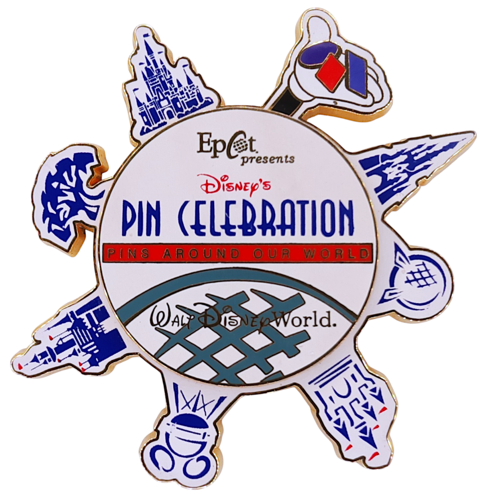Epcot Pin Celebration - Pins Around Our World Disney Trading Pin Series ...