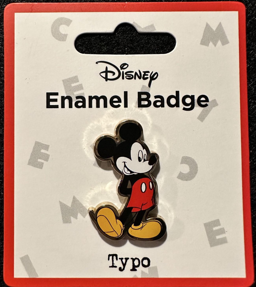 Typo - Mickey standing | PIN 57524