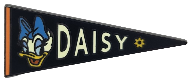 Mickey and Friends 2023 Pennant Mystery Collection - Daisy Duck | PIN 57636