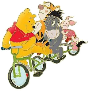 Spring Break series - Pooh and friends | PIN 58095